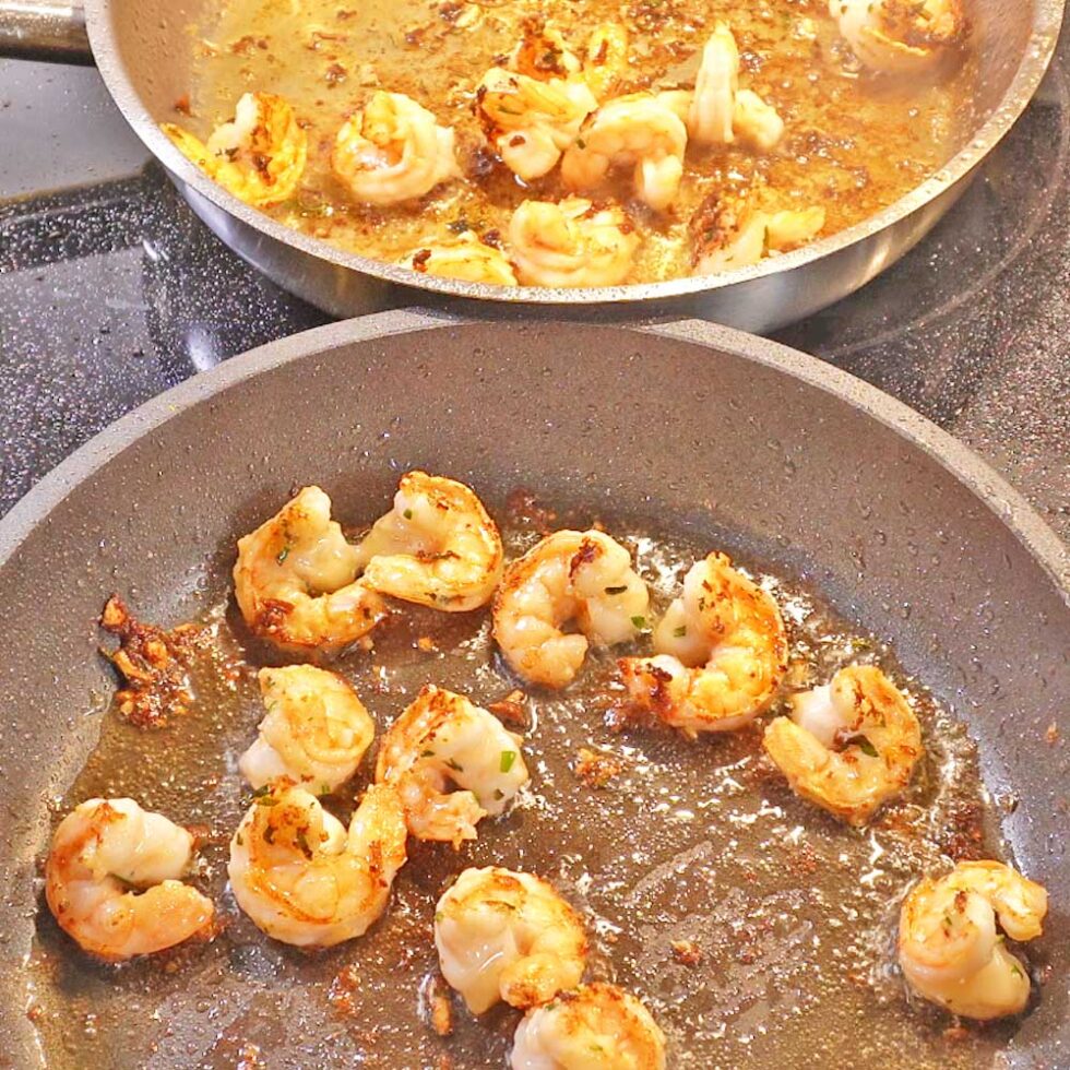 White Tiger Garnelen Rezept - Zubereitung in der Pfanne - Kochen mit Moki