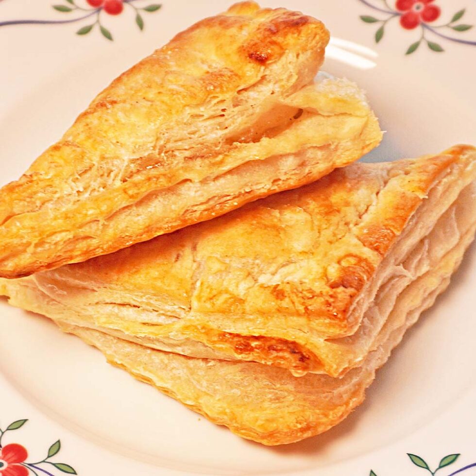 Apfeltaschen mit Blätterteig Rezept - Kochen mit Moki