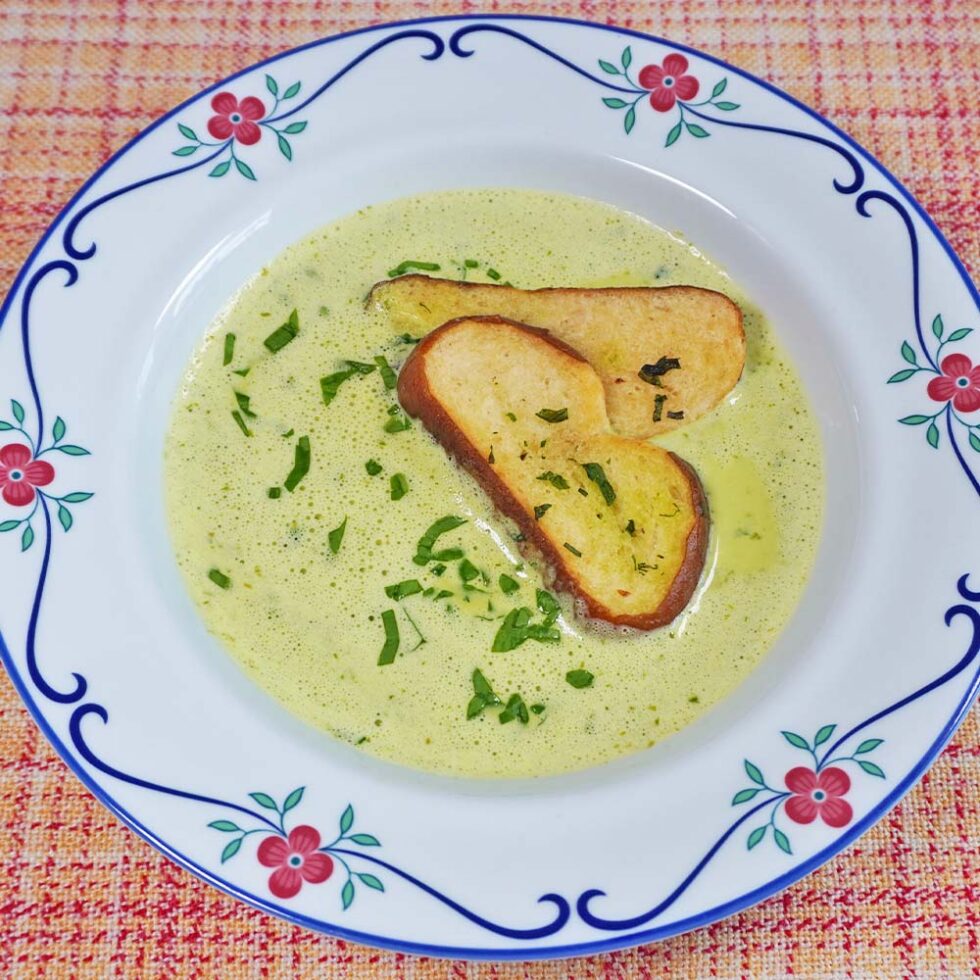 Sellerie-Birnen-Suppe Rezept - Kochen mit Moki