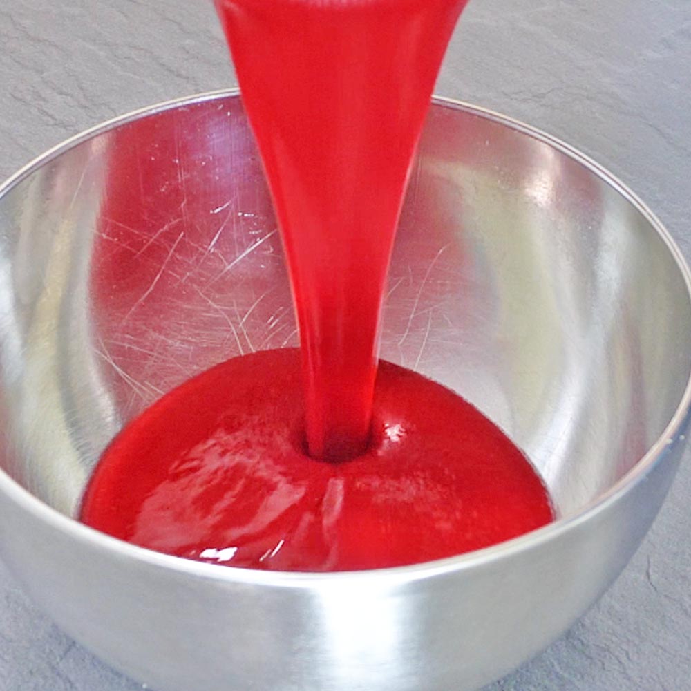 Himbeersosse Aus Gefrorenen Himbeeren